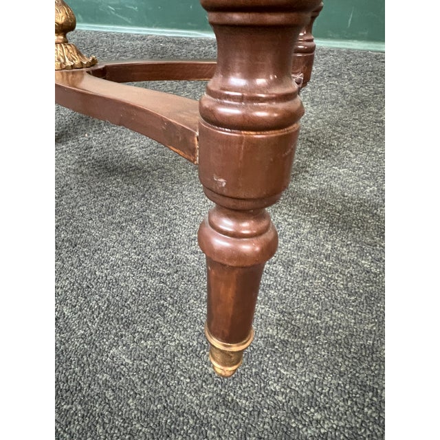 Vintage Mahogany French Neoclassicism Louis XVI Side Table | Chairish