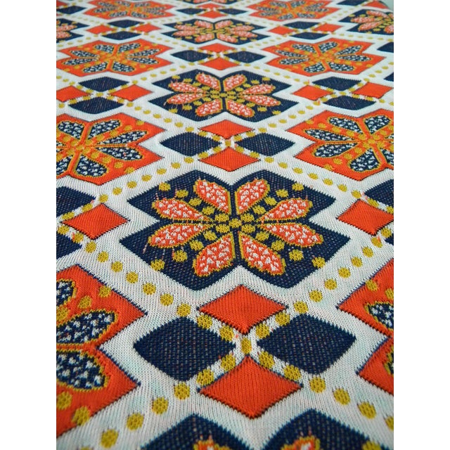 1960s Knit Heavy Weight Crimplene Fabric | Chairish