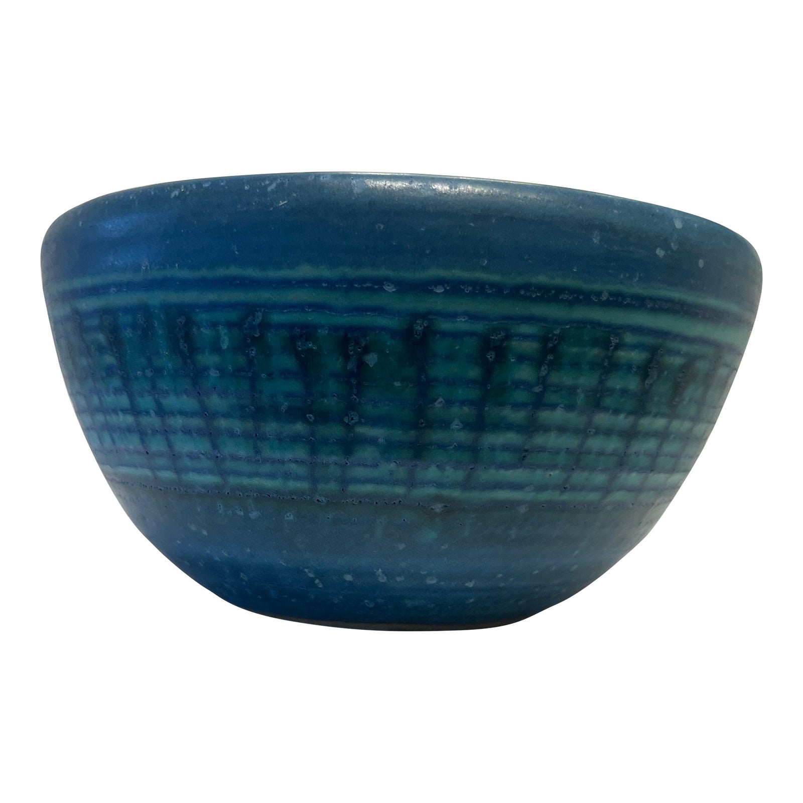 1970s Jt Abernathy Cranbrook Ceramics Ceramic Low Bowl | Chairish