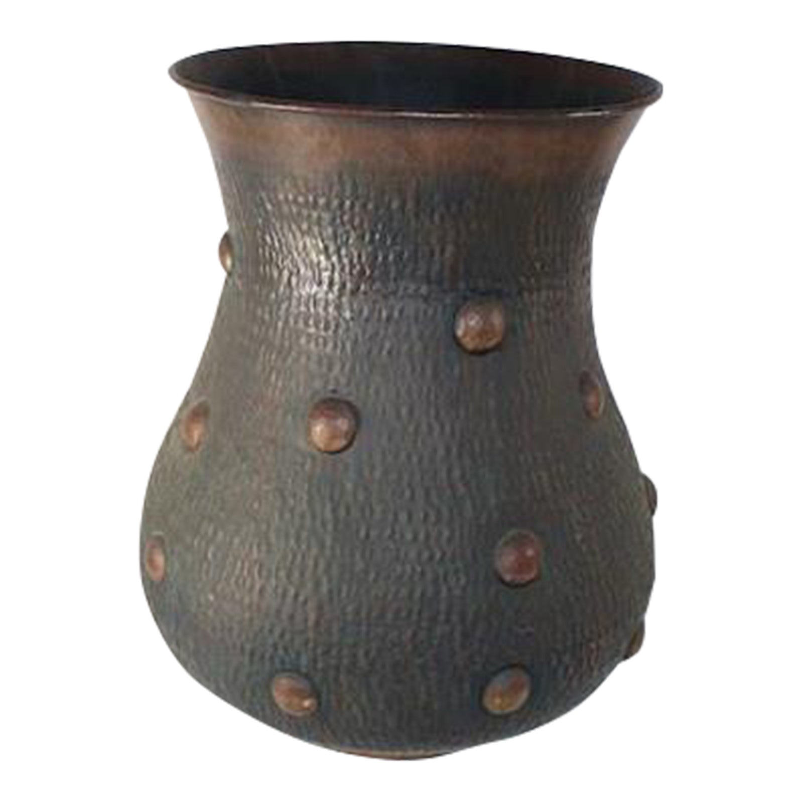 Huge Copper Vessel/Vase/Pot of Unusual Shape, Made in Italy | Chairish