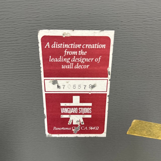 Vintage Vanguard Studios Wall Mirror of Post Modern Design | Chairish