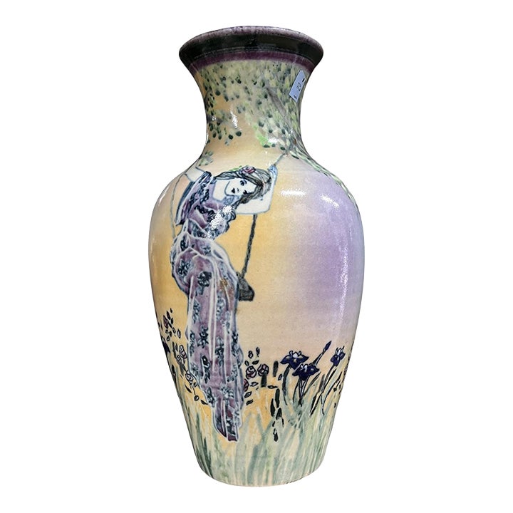 1979 Santa Barbara Ceramic Design (Sbcd) Hand-Painted Vase – Signed by ...