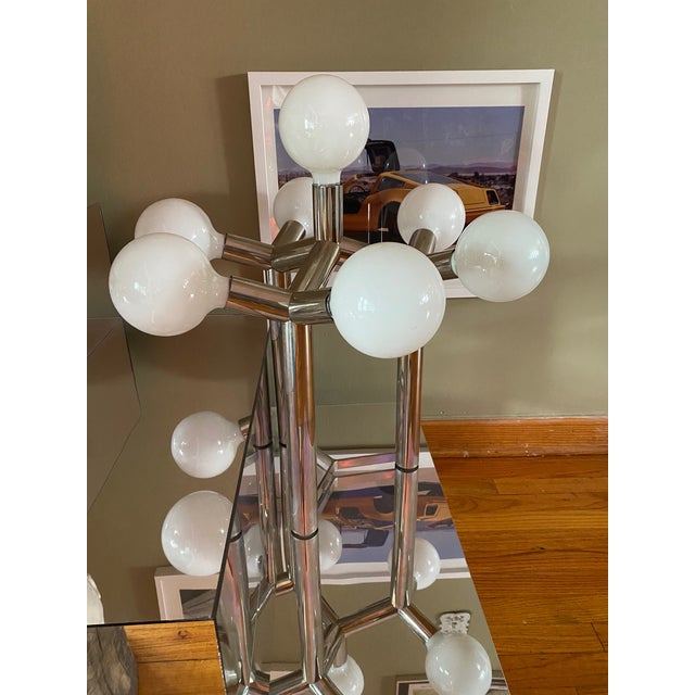 Space Age Atomium Table Lamp Designed by J. T. Kalmar, Vienna, 1970 ...