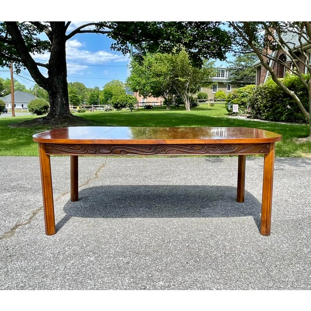 Mid 20th Century Witco Style Oceanic Dining Table by Pulaski Furniture ...
