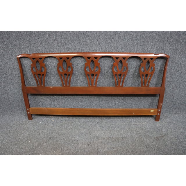 Chippendale headboard king store