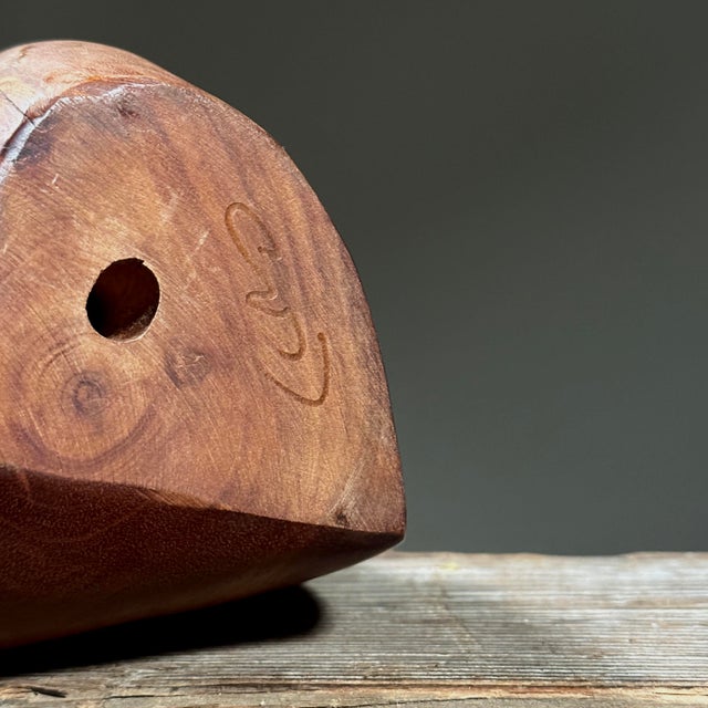 Vintage Abstract Biomorphic Mahogany Sculpture/Jb Blunk/Henry Moore ...