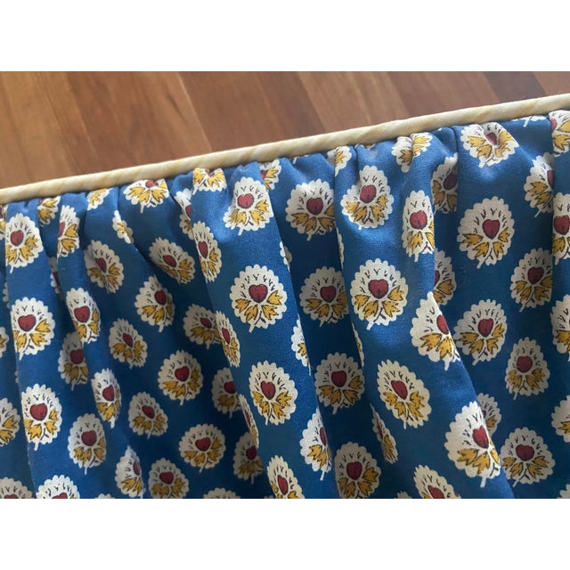 Early 21st Century French Country Pierre Deux Fabric Custom Window ...