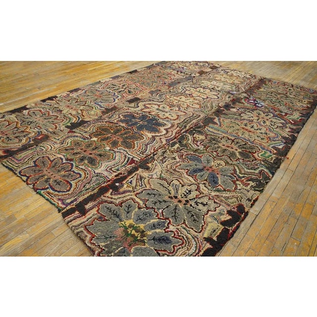 Early 20th Century American Hooked Rug ( 8'4" X 13' - 255 X 395 ...