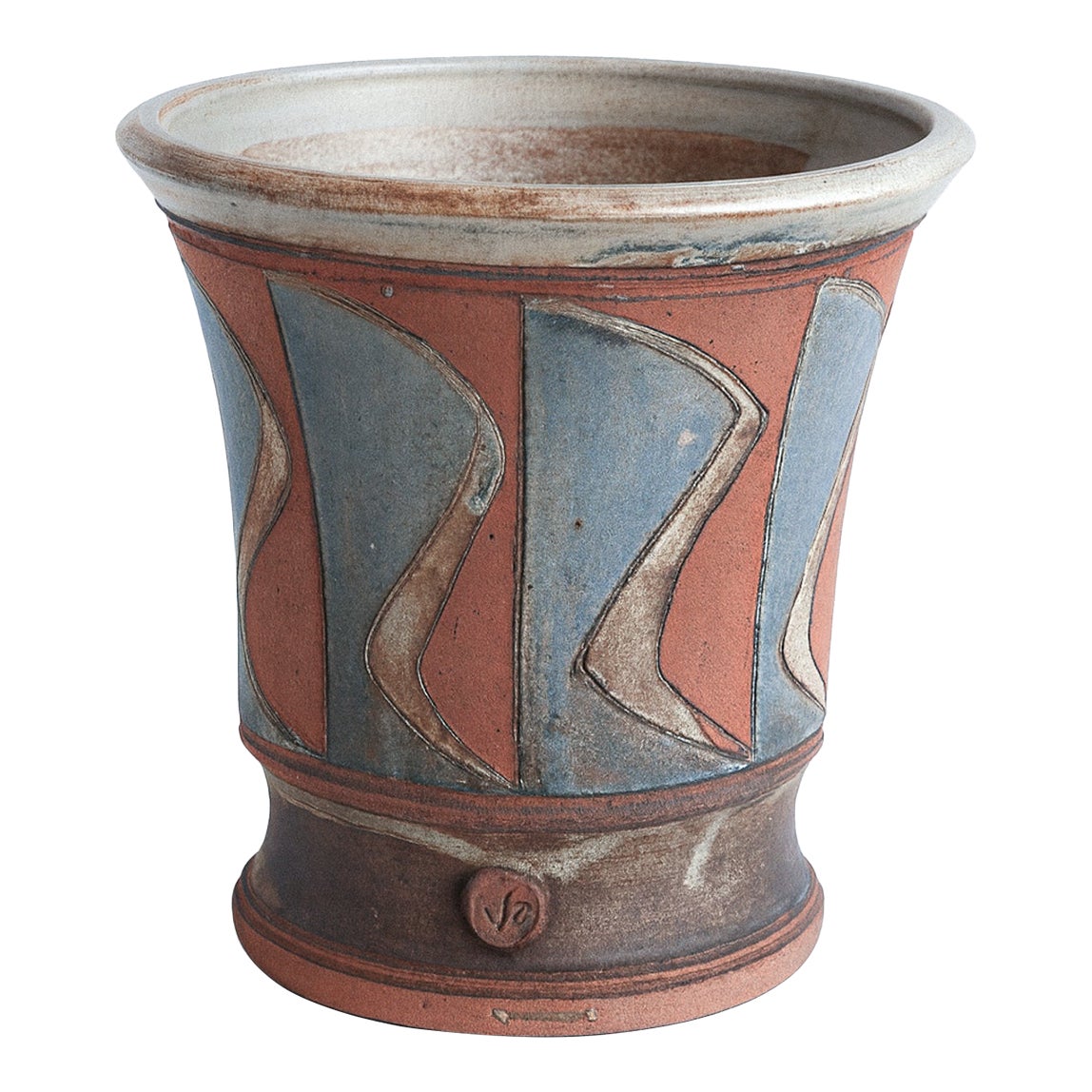 Geo Planter — John Connors (1990s) | Chairish