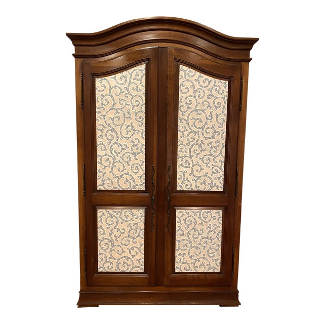 Hickory white armoire store