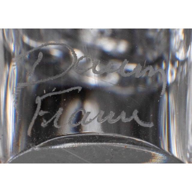 Daum French Crystal Centerpiece Bowl | Chairish
