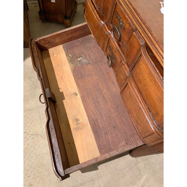 17th Century French Louis XIII Oak Three Drawer Commode / Chest of ...