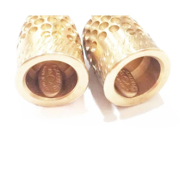 Vintage Chanel Gold Plated CC Opal Crystal 3 Way Thimble Piercing ...