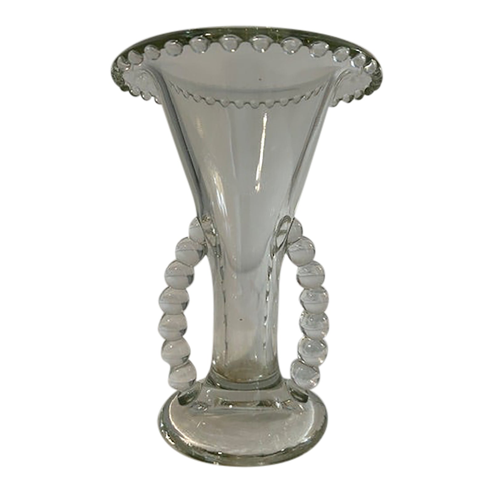 Vintage, Candlewick Crystal by Imperial - Vase | Chairish