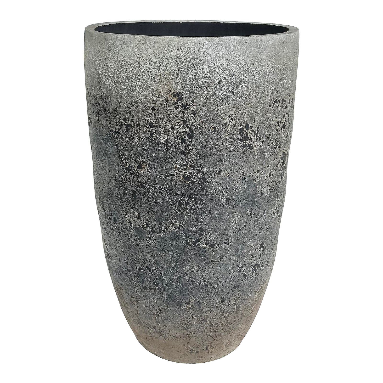 Gray Balinese Terracotta Planter | Chairish