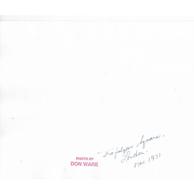 1971 Trafalgar Square London Photograph by Don Ware | Chairish