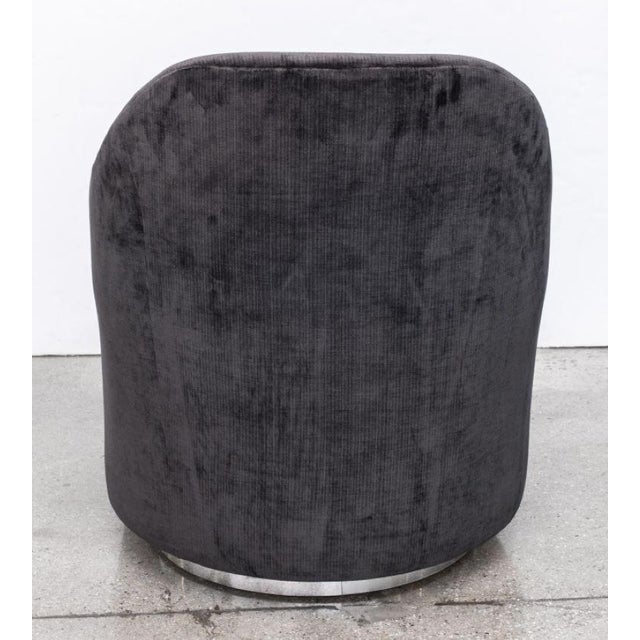 Mason Art Custom Baughman Style Swivel Armchair | Chairish