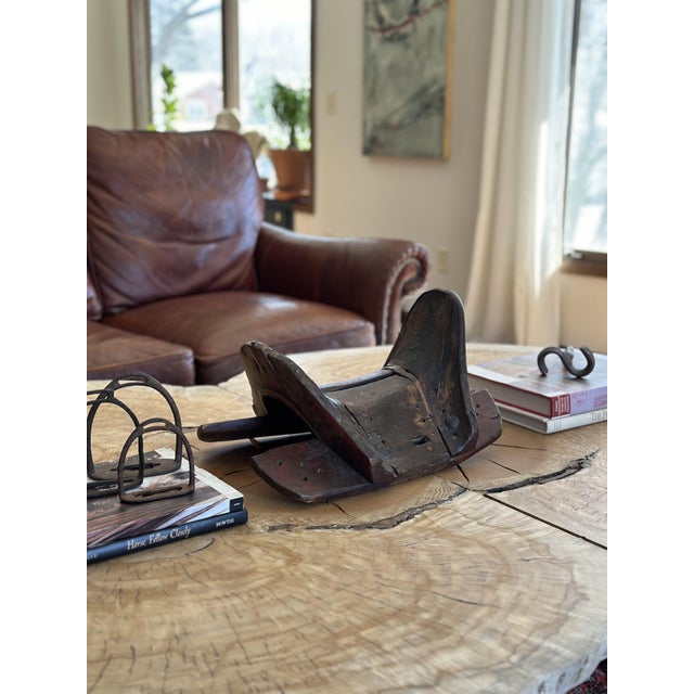 1900s Tibetan Primitive Horse Saddle | Chairish