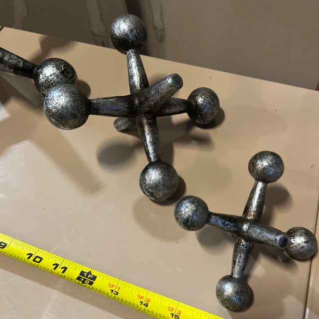 Vintage Metal Jax- Set of 3 | Chairish