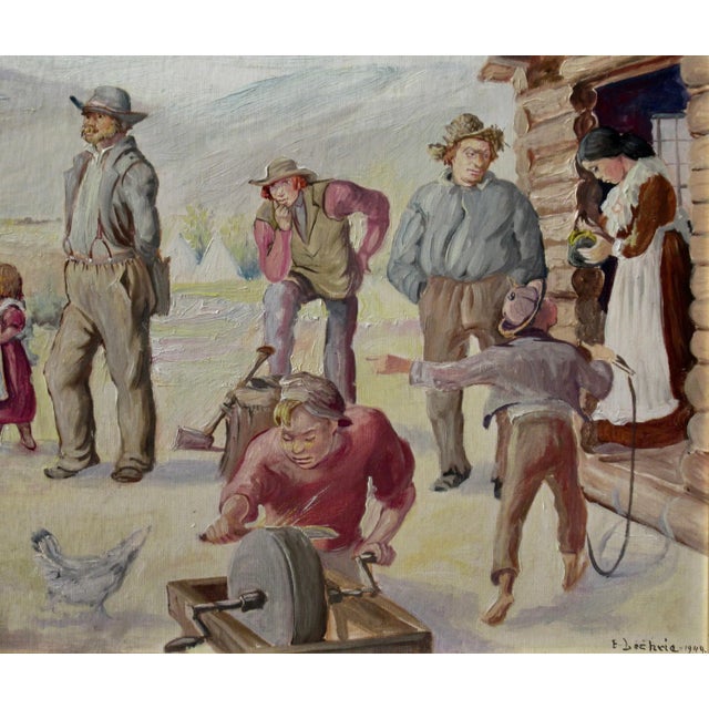 Elizabeth Lochrie The Peddler, 1949 | Chairish