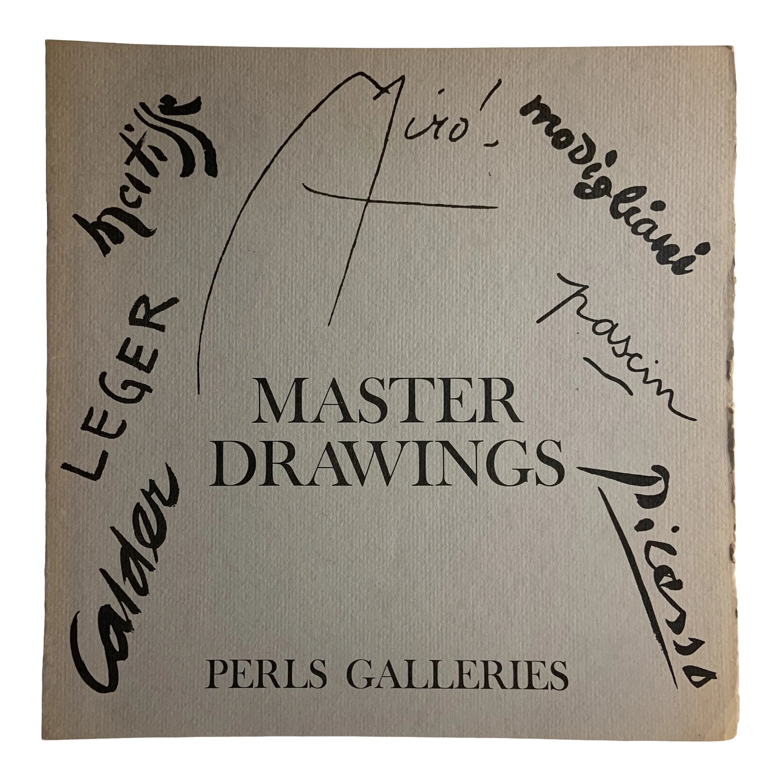 1979 Master Drawings Perls Galleries Book | Chairish