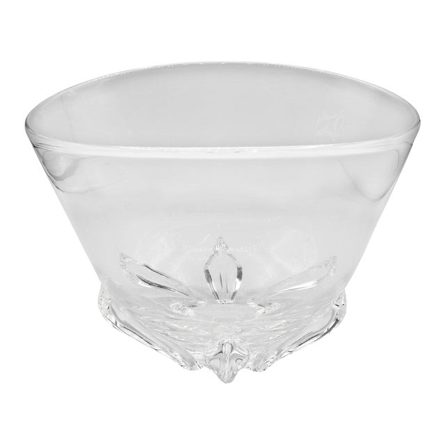 Circa 1970s Steuben Glass Vase or Bowl Designed by Donald Pollard ...