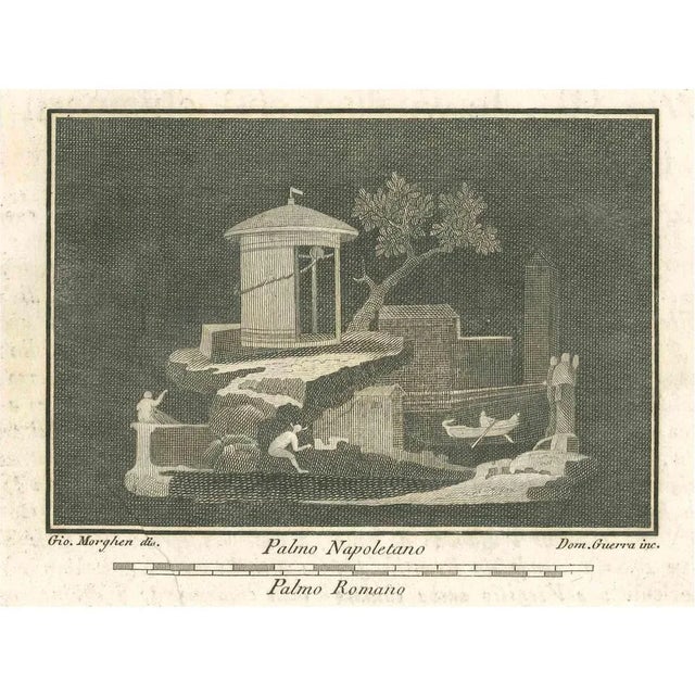 Giovanni Morghen, Ancient Roman Scene, Etching, 18th Century | Chairish