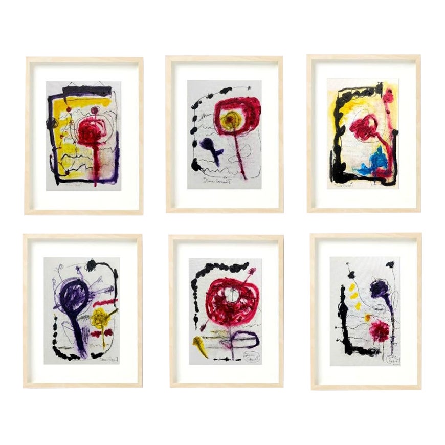 #High-End Shadow Box Framed Original Drawings Installation 'Botanical ...
