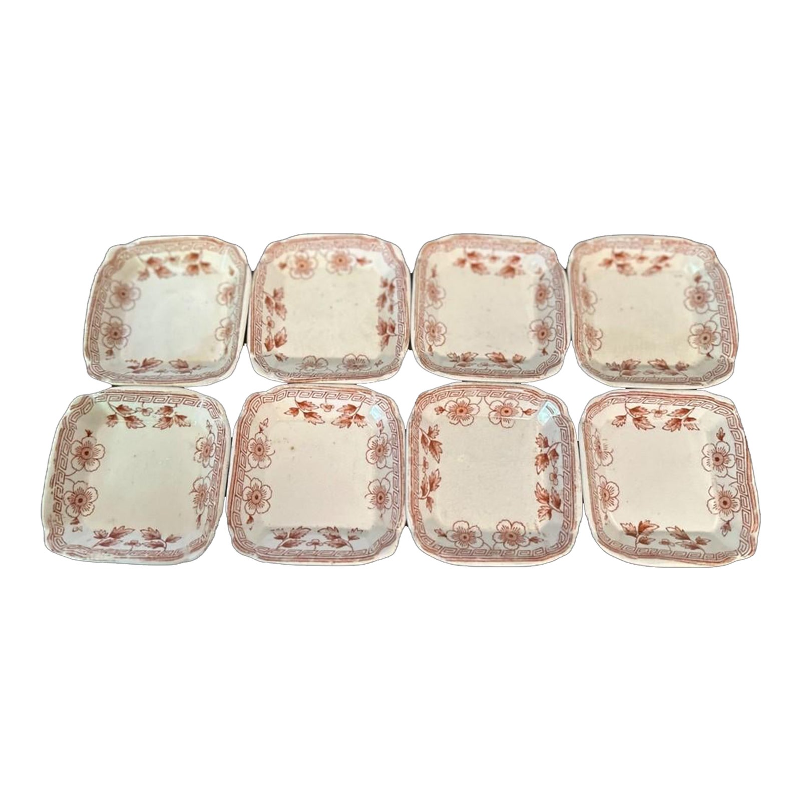 Antique 1880s Aesthetic Movement Foley Staffordshire Transferware ...