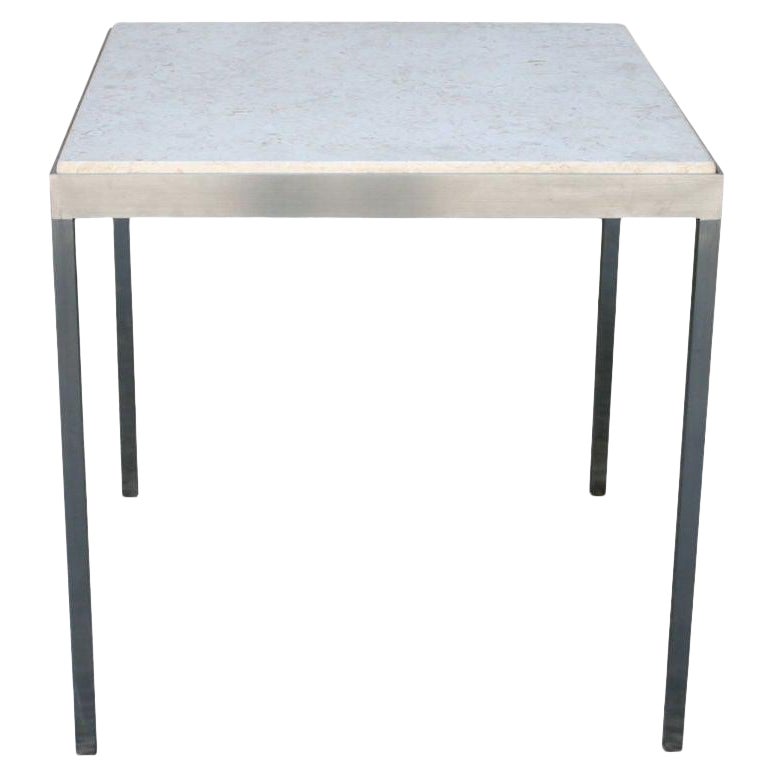 Italian Marble Side Table | Chairish