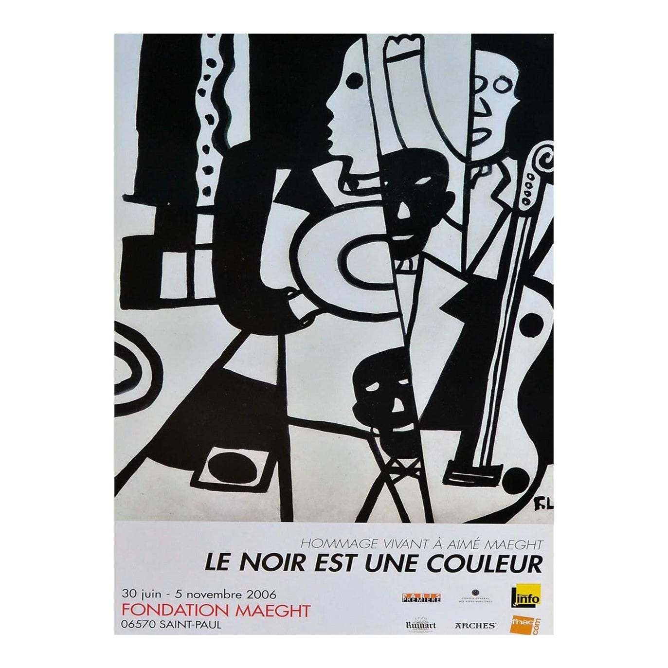 2006 Fernard Leger - Jazz Poster | Chairish