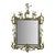 Antique Carved Gilt Wood and Silvered Bird Wall Mirror | Chairish