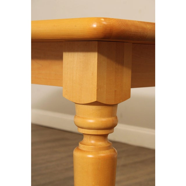 Farmhouse Style Solid Maple Dining Table | Chairish