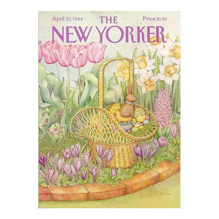 1984 Vintage New Yorker Cover, April 23 (Jenni Oliver), Original New ...