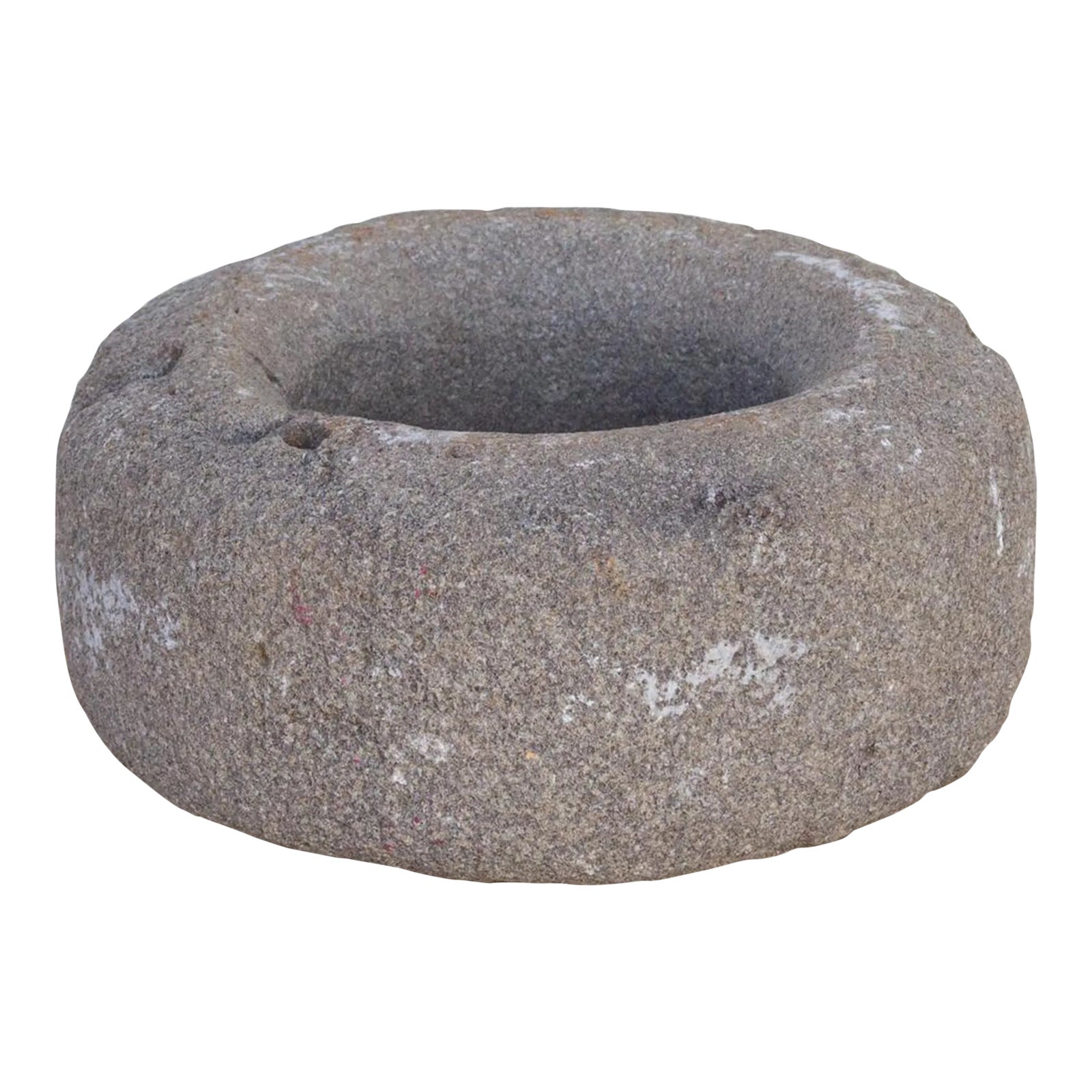 Handcrafted Gray Stone Bowl | Chairish