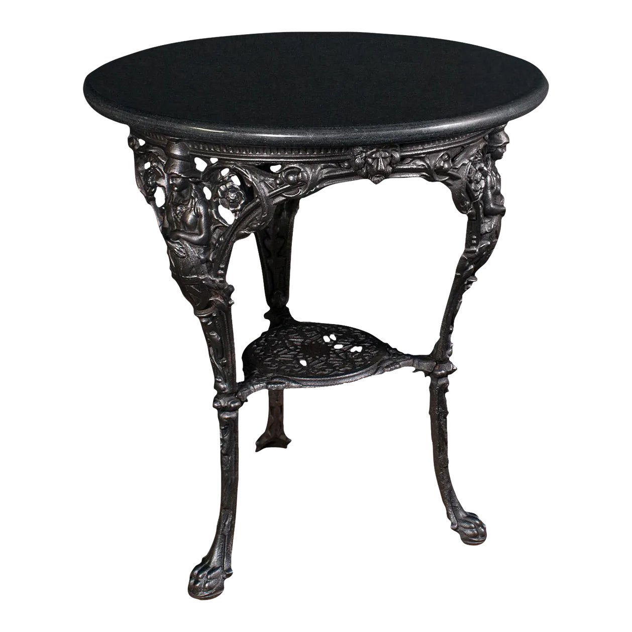 1850's Antique Britannia Table | Chairish