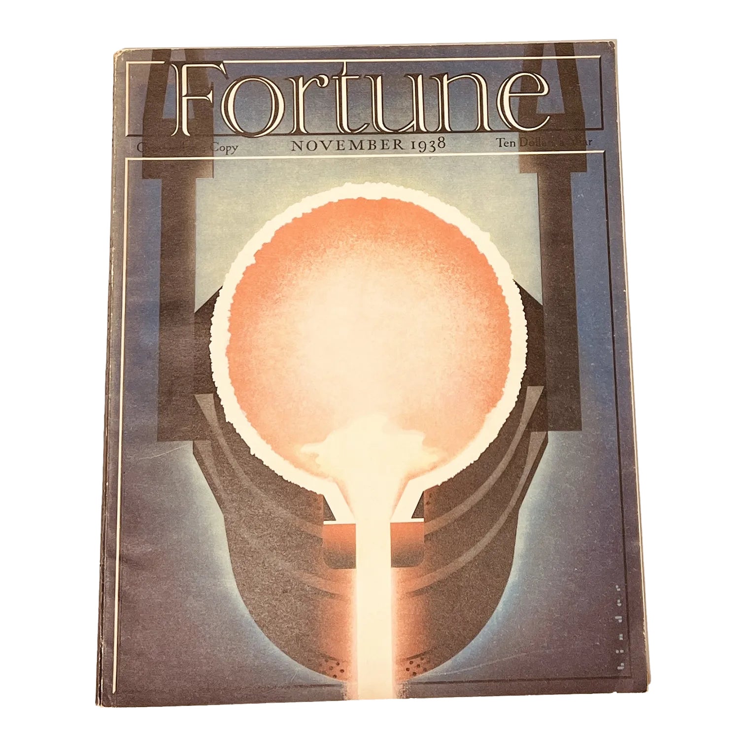 Vintage Fortune Magazine November 1938 | Chairish