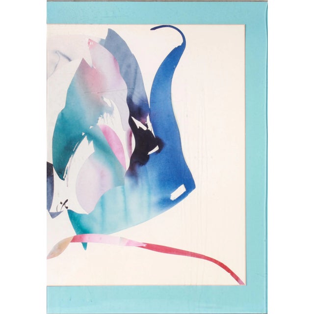 Vintage Abstract Triptych Peter Kitchell 1980's Lithograph Art | Chairish