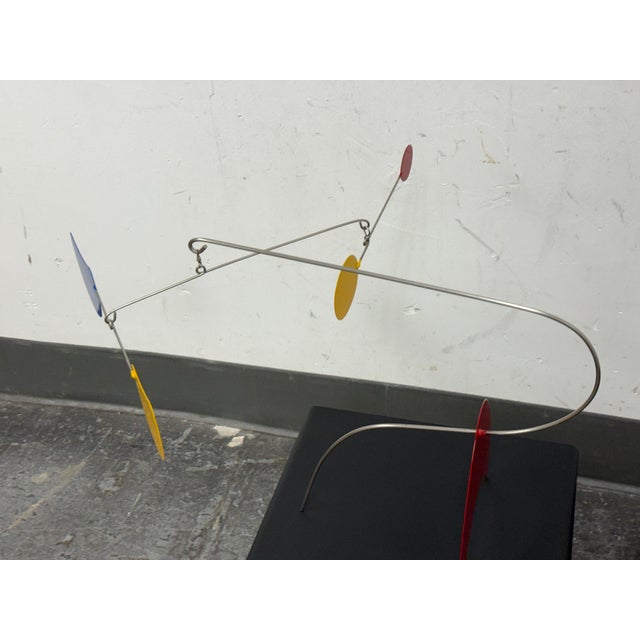 Alexander Calder Style Mobile Sculpture | Chairish