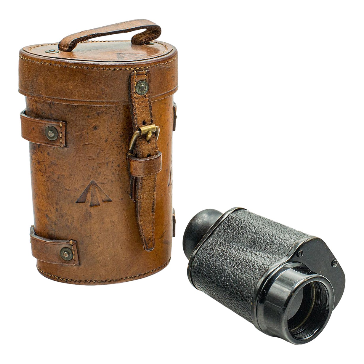 Vintage Cased Monocular, French, Field Viewing Scope, Optical Interest ...