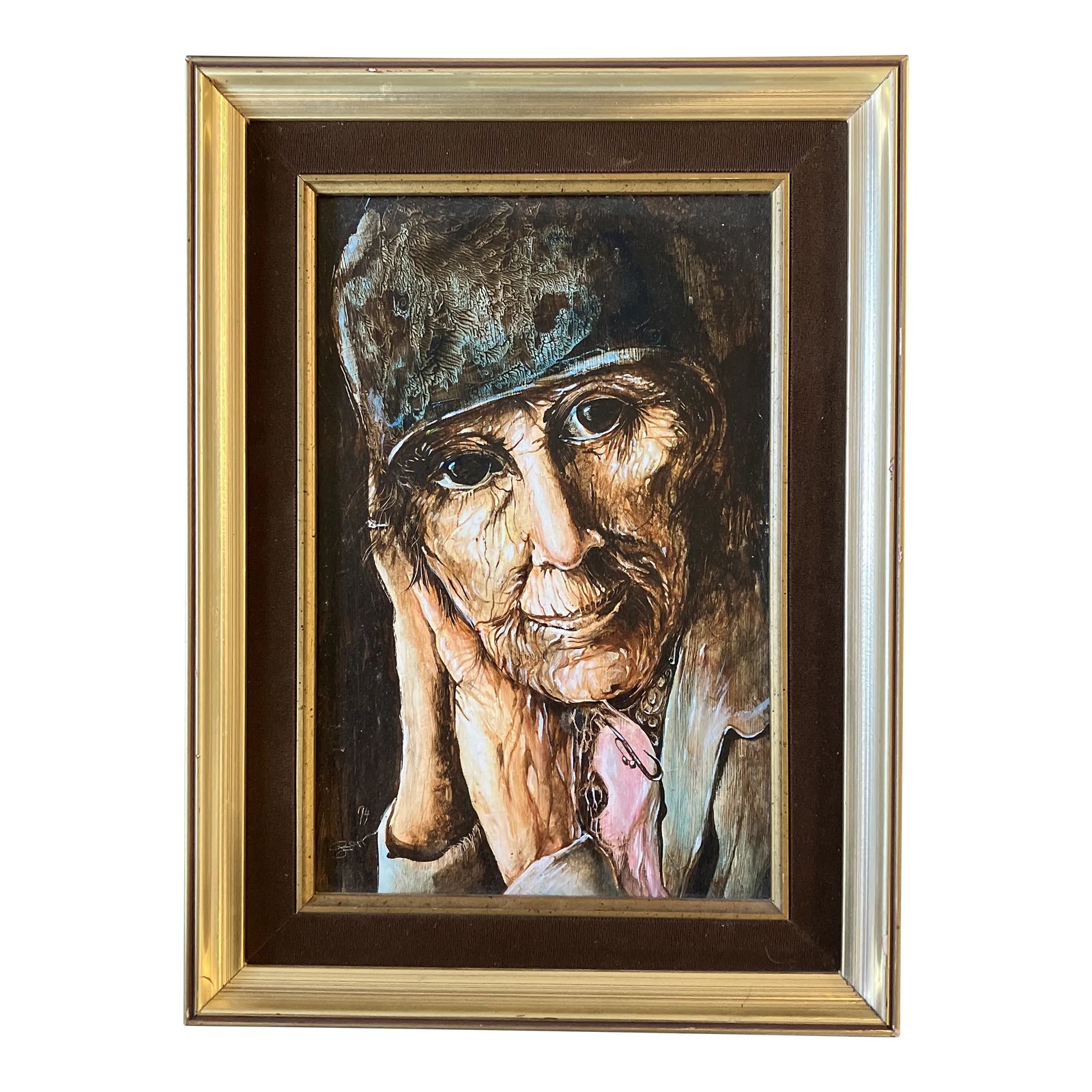 1970’s Vintage Original Otto Rapp Alberta Canada Artist/Mystic Portrait ...