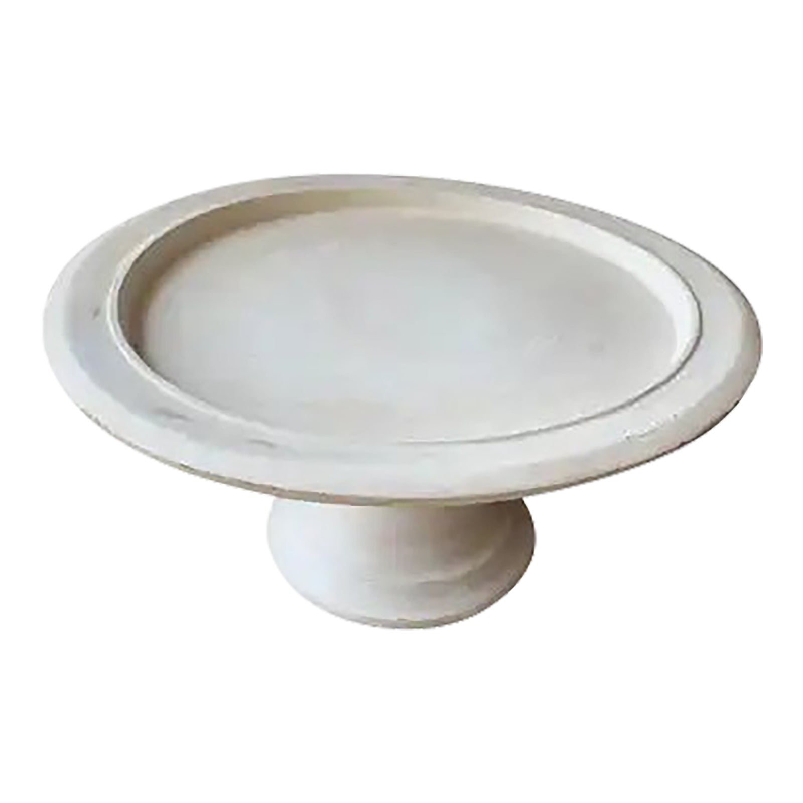 1950s Large Lombok Tribal Serving Tray 'Dulang' / Small Table in White ...