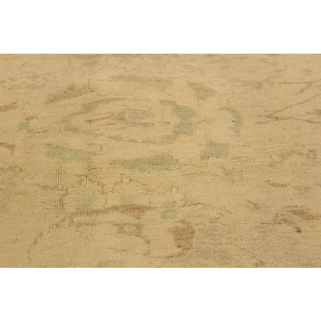 Boho Chic Sun-Faded Ivory/Lt. Brown Hand-Knotted Rug - 11'10 X 14'5 ...