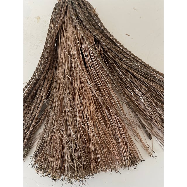 Antique Tassel Bronze Wire Threads | Chairish