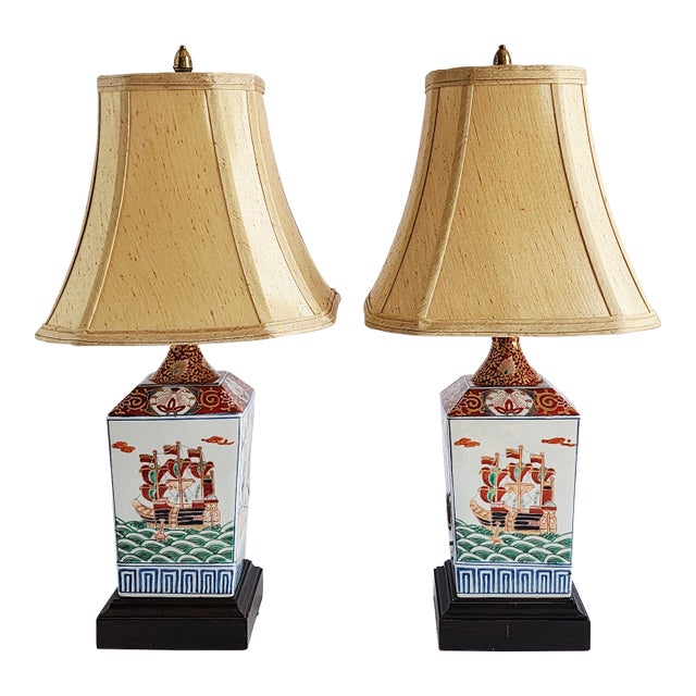 antique japanese lamps