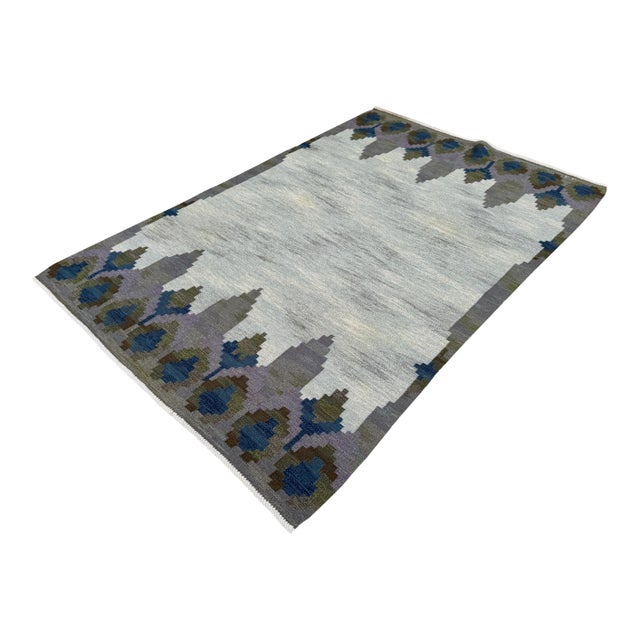 Swedish Flatweave Rug by Judith Johansson, 1950s | Chairish