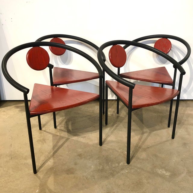 Post Modern Chairs - Set of 4 | Chairish
