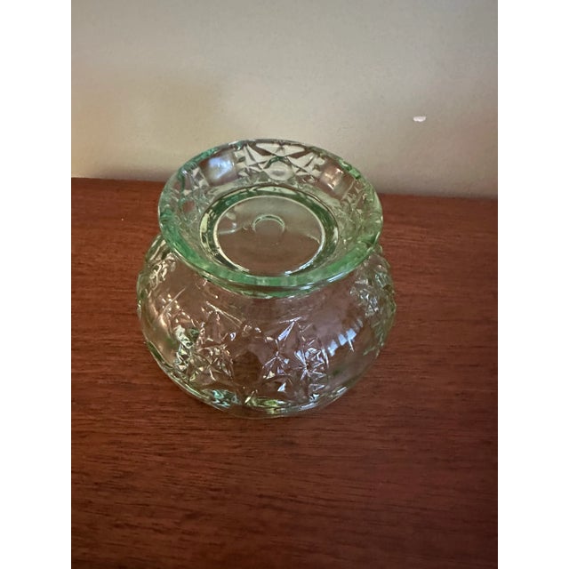 Vintage Green Fairy Tea Light | Chairish
