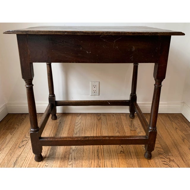 Late 19th Century Antique Early American Side Table | Chairish