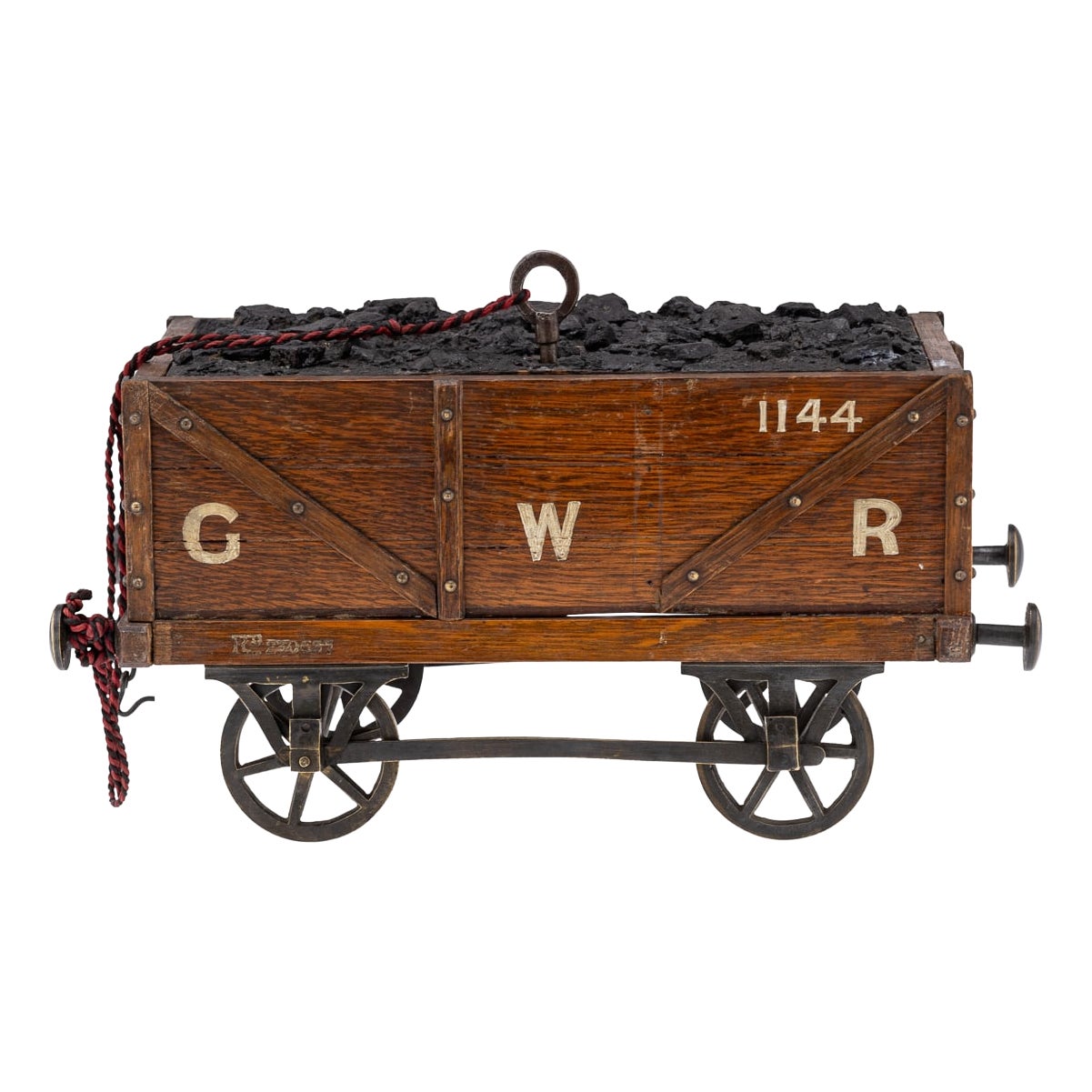 Edwardian Oak GWR Railway Locomotive Tender Box, 1900s | Chairish